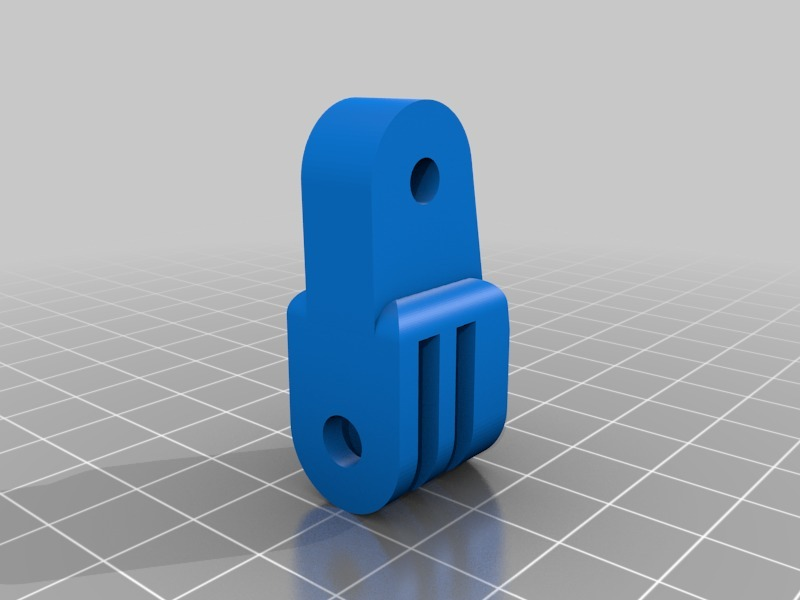 Free 3D file Freely adjustable GoPro mount・3D print design to download ...