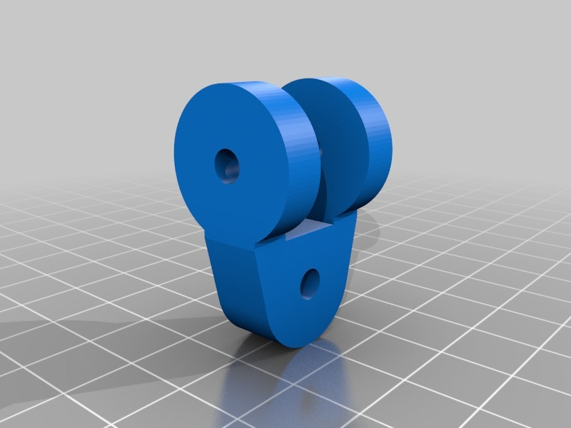 Free 3D file Freely adjustable GoPro mount・3D print design to download ...
