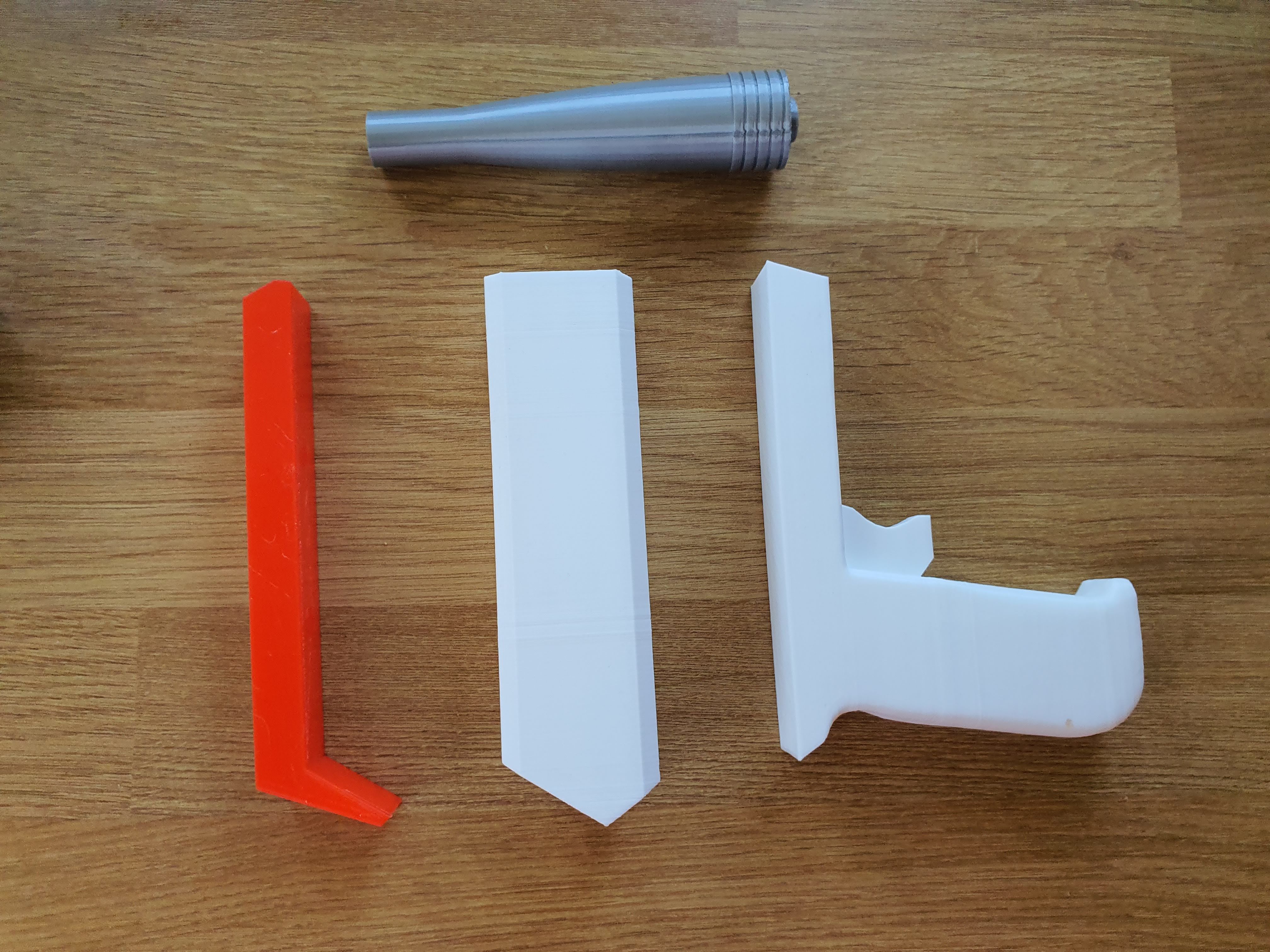 STL file captain scarlet pistol・3D printer design to download・Cults