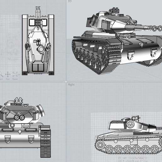 Download free 3D printing files Eradicator tank STRV74 pattern ・ Cults