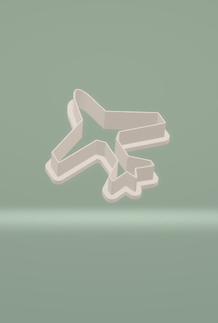 STL file cookie cutter plane set・3D printing model to download・Cults