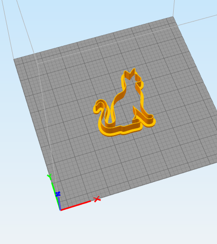 STL file cookie cutter siamese cat・3D printer design to download・Cults