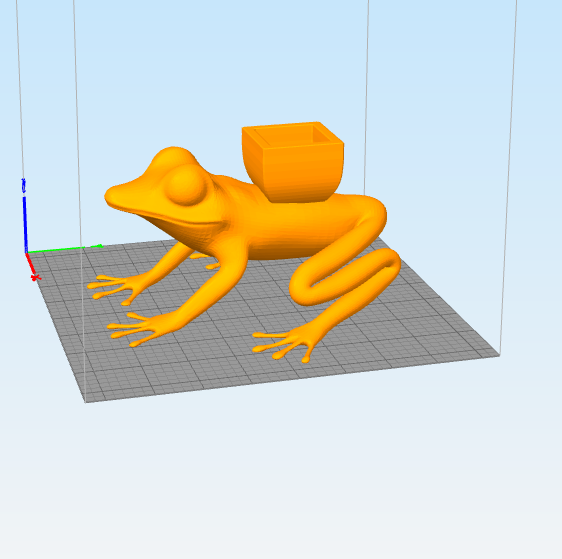 STL file frog pot・Design to download and 3D print・Cults