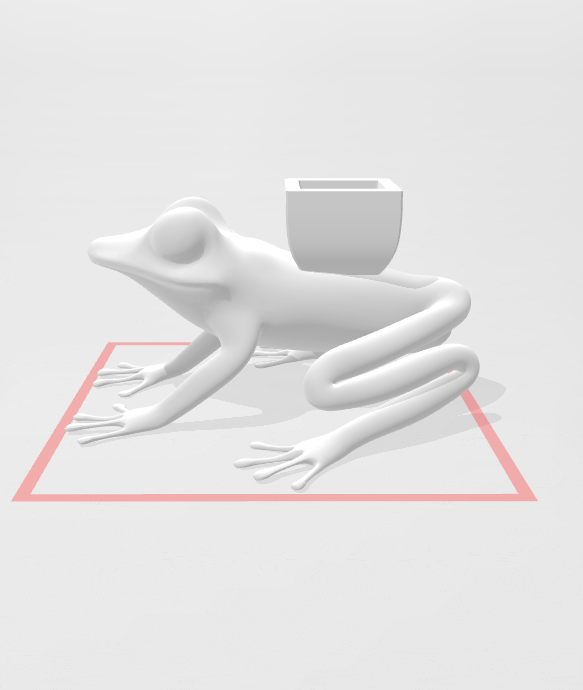 STL file frog pot・Design to download and 3D print・Cults