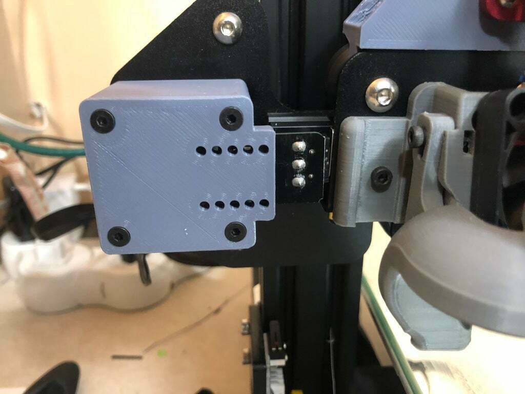 Free STL file Ender Adjustable X Stop Stepper Cover・3D printer design ...