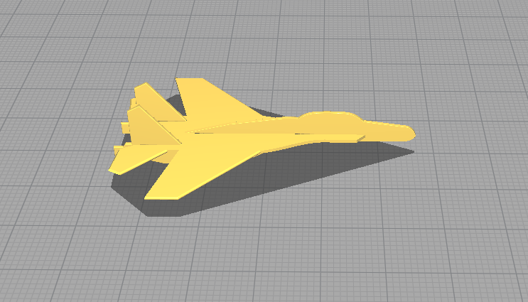 STL file Jet Glider plane・3D print design to download・Cults