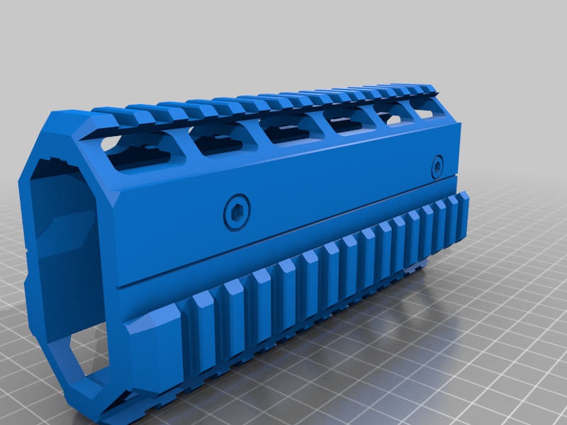 Free 3D file G36C 30cm foregrip・3D print design to download・Cults
