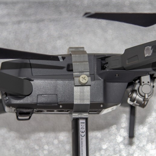 Download 3D printing templates Camera holder for DJI Mavic Pro ・ Cults