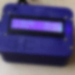 Download free 3D printer model box for DFRobots LCD display with room ...