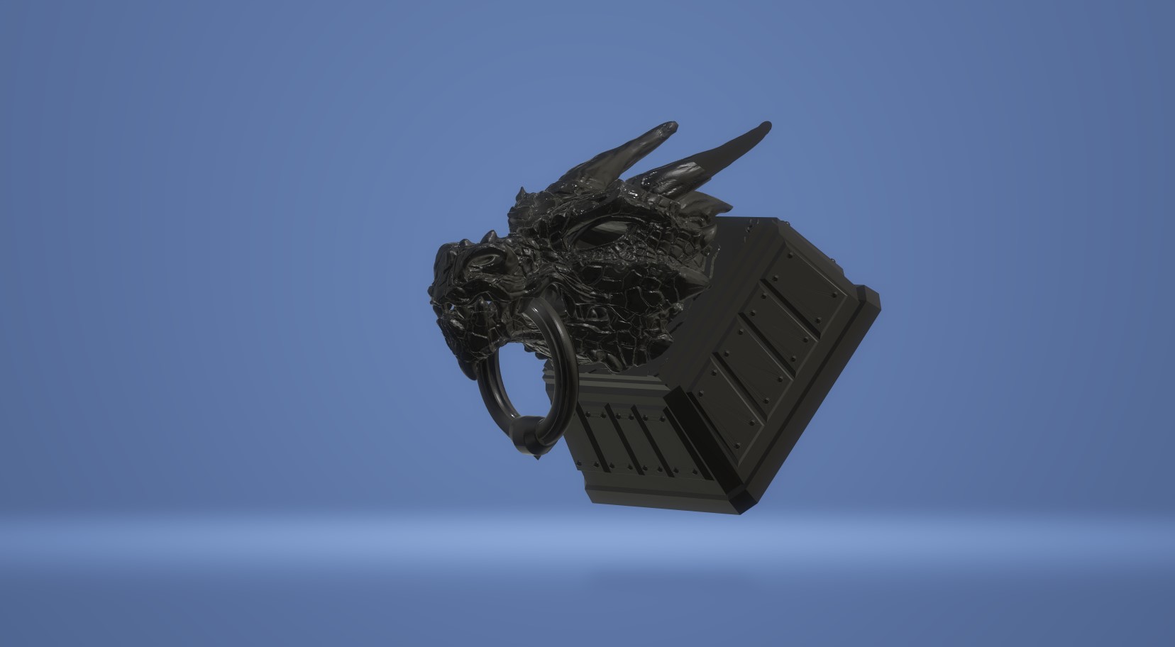 STL file Dragon Keycap・3D print model to download・Cults