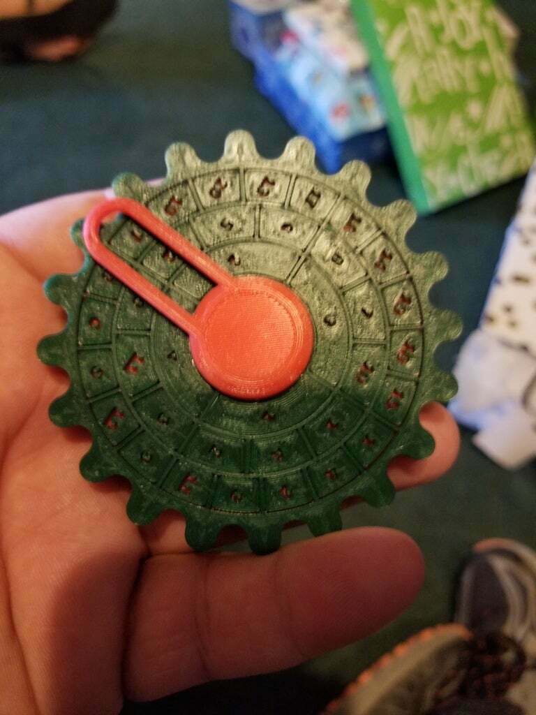 Free STL file D20 / D10 Fidget Spinner・3D print design to download・Cults