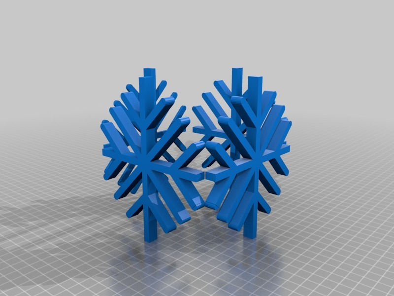 Free 3D file Snow Flake Lantern Dual Extrude 🌨️・3D printable model to ...