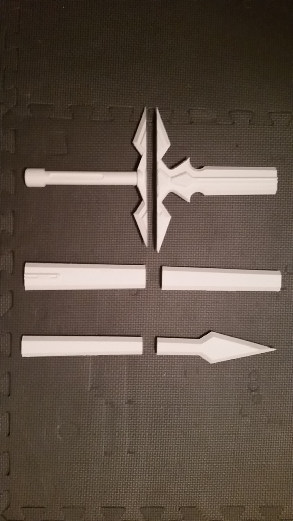 Archivo 3D gratuito Nueva espada Dark Repulser Multi Print Ready 🎭 ...