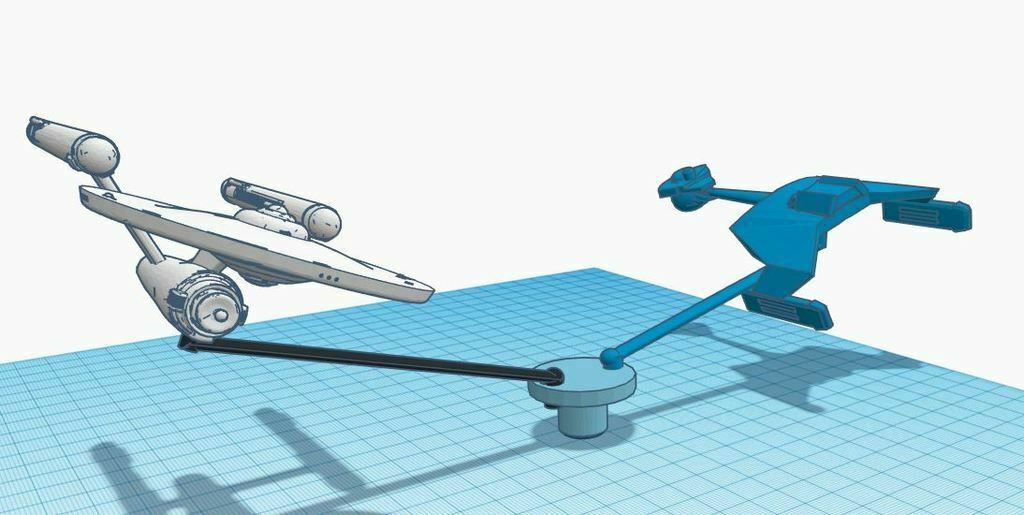 Free 3D file Star Trek Z-Axis topper spinner ⭐・3D printer design to ...