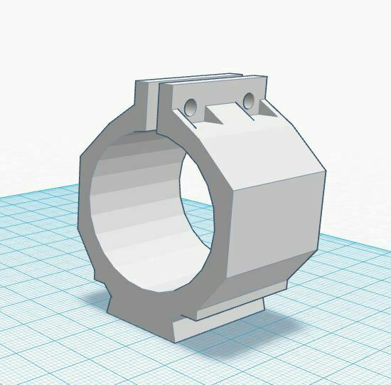 Free 3D file Helmet Arc Rail Flash Light Mount 🪖・Template to download ...