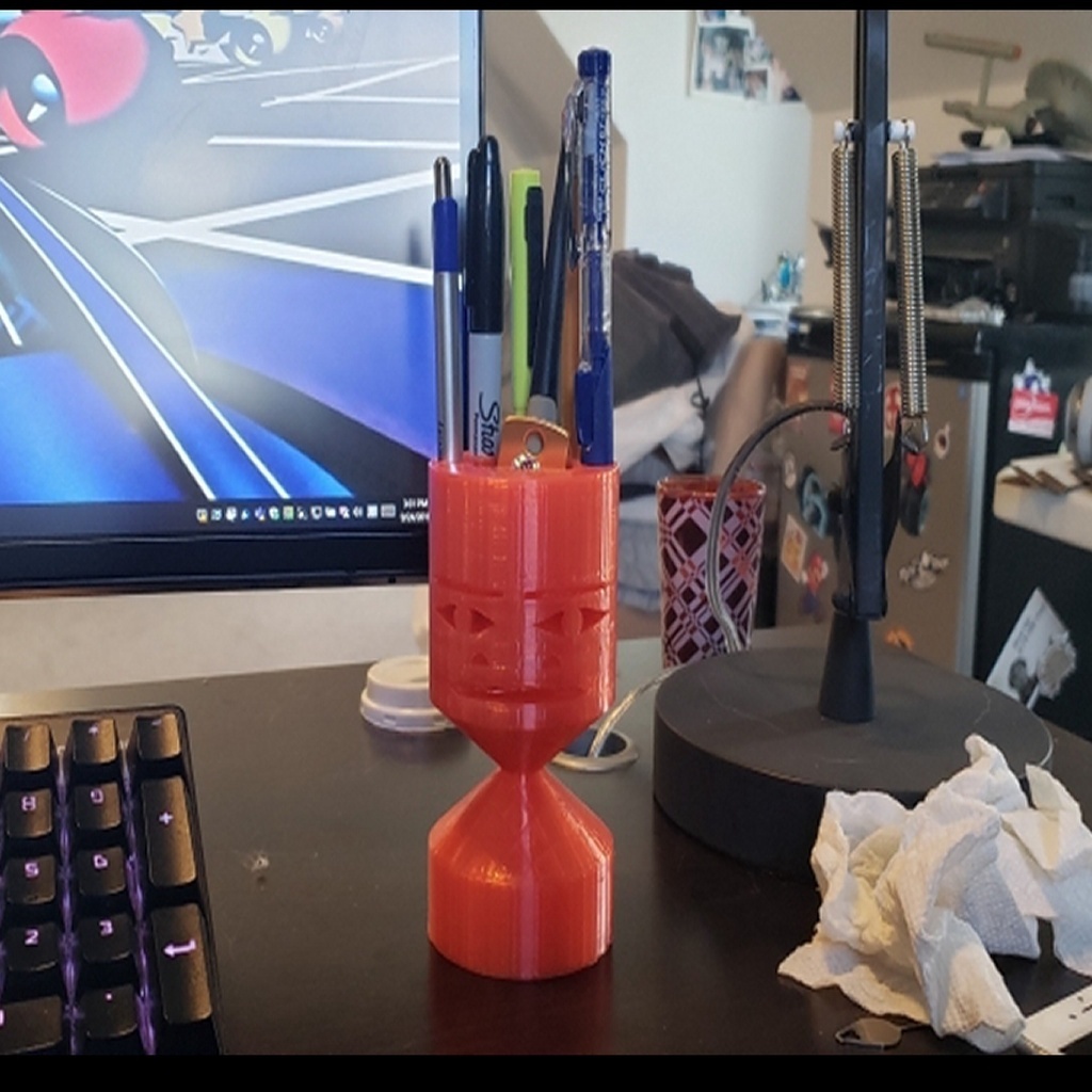 Free 3D file Tron MCP Pen/Pencil/Paperclip Holder 🖊️・Design to download ...