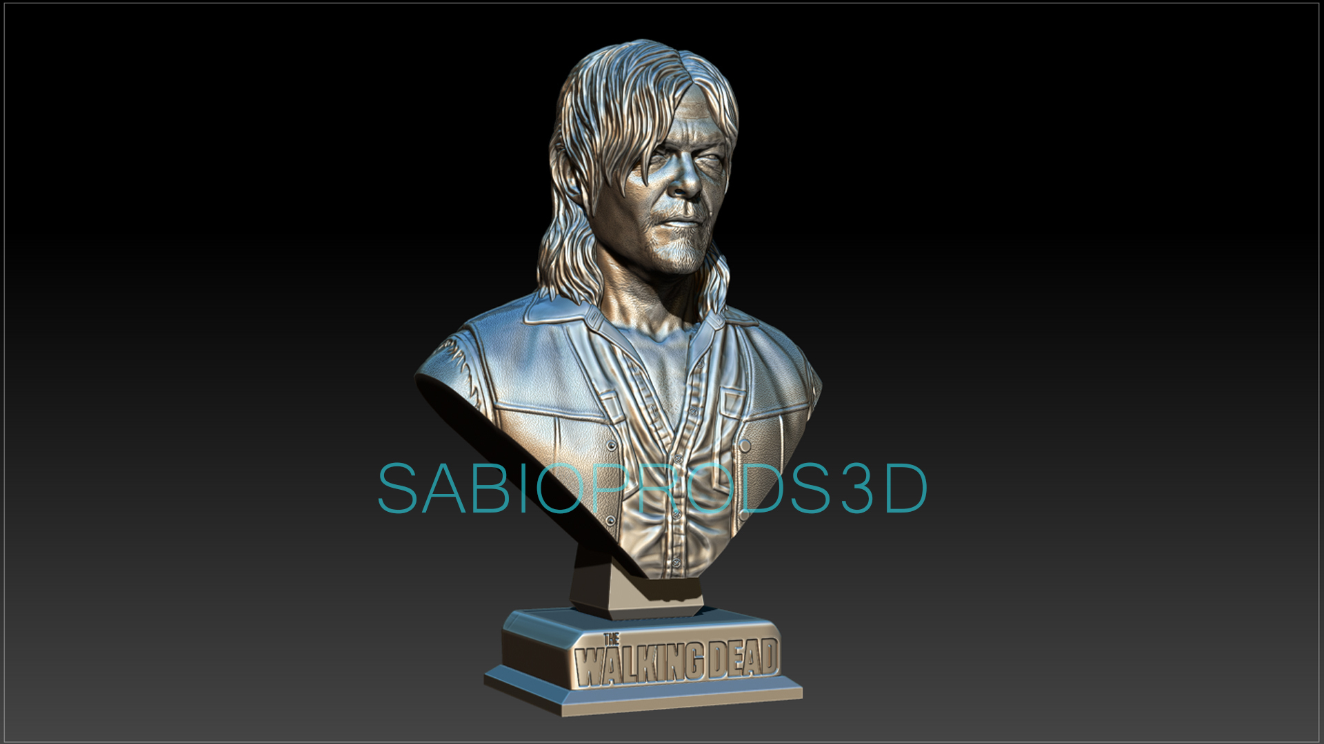 STL file DARYL DIXON WALKING DEATH SABIOPRODS 3D PRINT MODEL・3D print ...