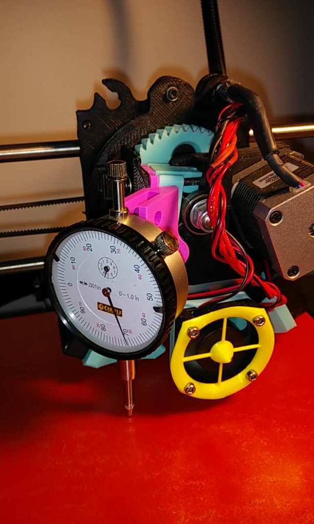 Free STL file Lulzbot TAZ no tool dial gauge mount 🔧・3D print model to ...