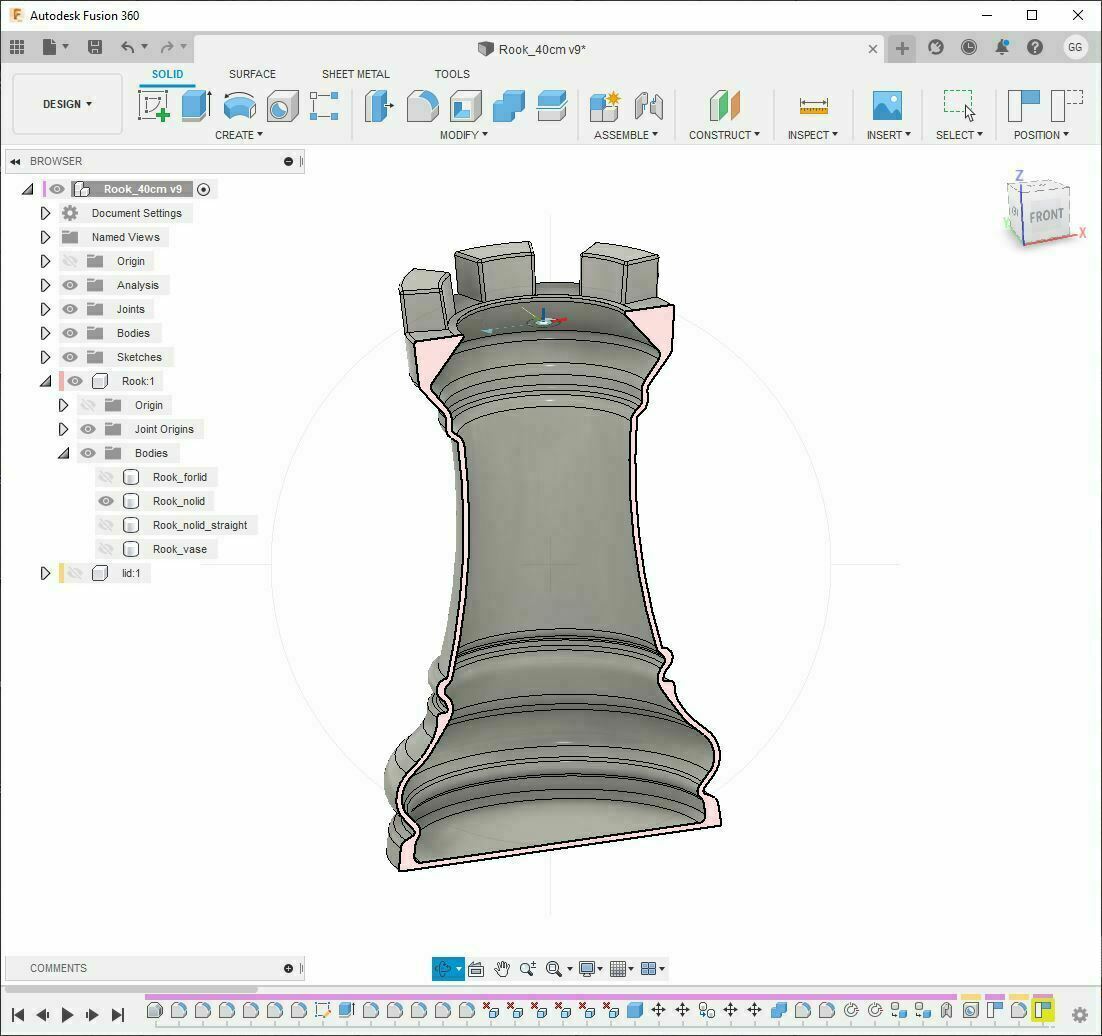 Free STL file Chess Rook piece container ♟️・3D printable object to ...