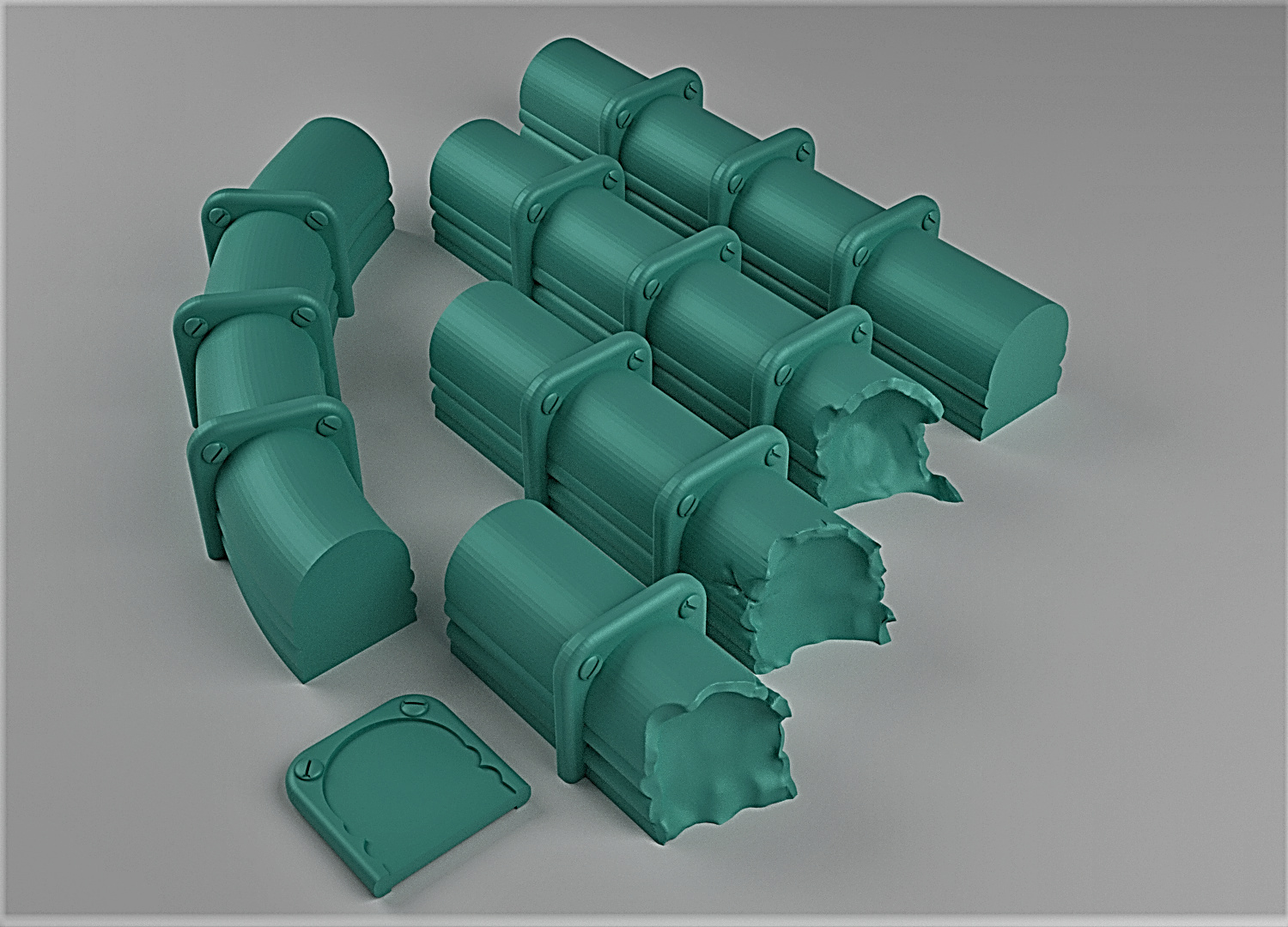 Free STL file Modular Greater Good Pipeline・3D printing idea to ...