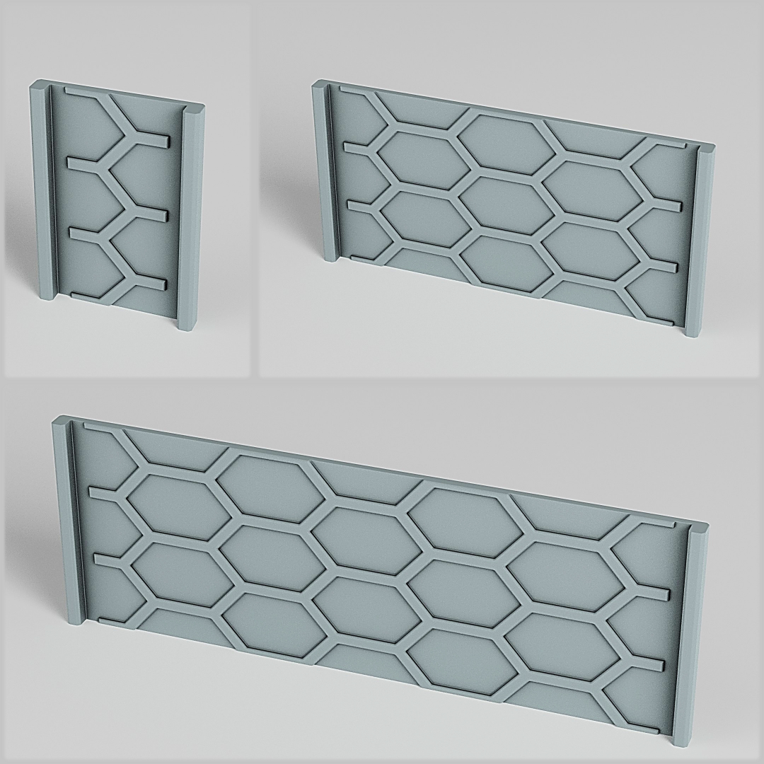 3D file Modular Greater Good Shield Wall・3D print model to download・Cults