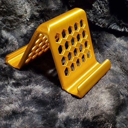 Download STL Phone Mount Stand Hex3d ・ Cults