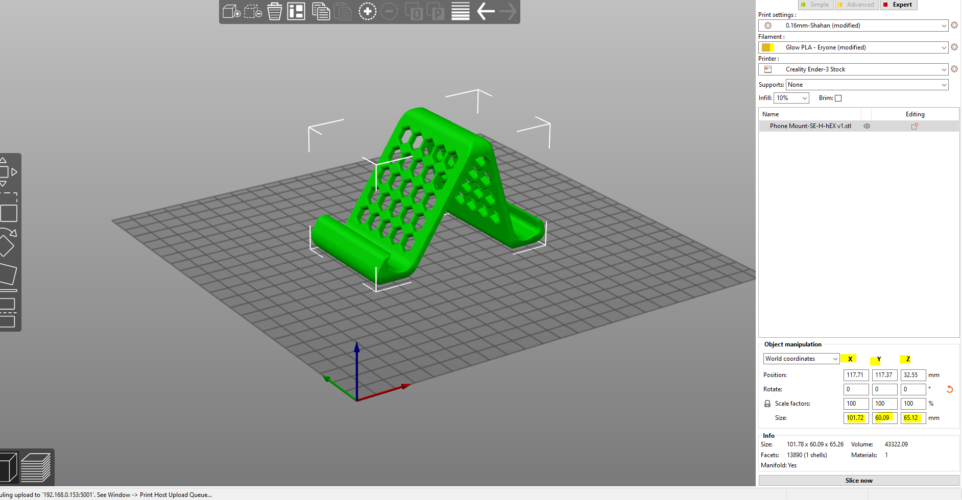STL file Phone Mount Stand Hex3d・3D printer model to download・Cults