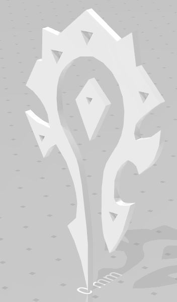 Free STL file Horde Logo keychain. For The Horde!!! 🗝️・3D printable ...