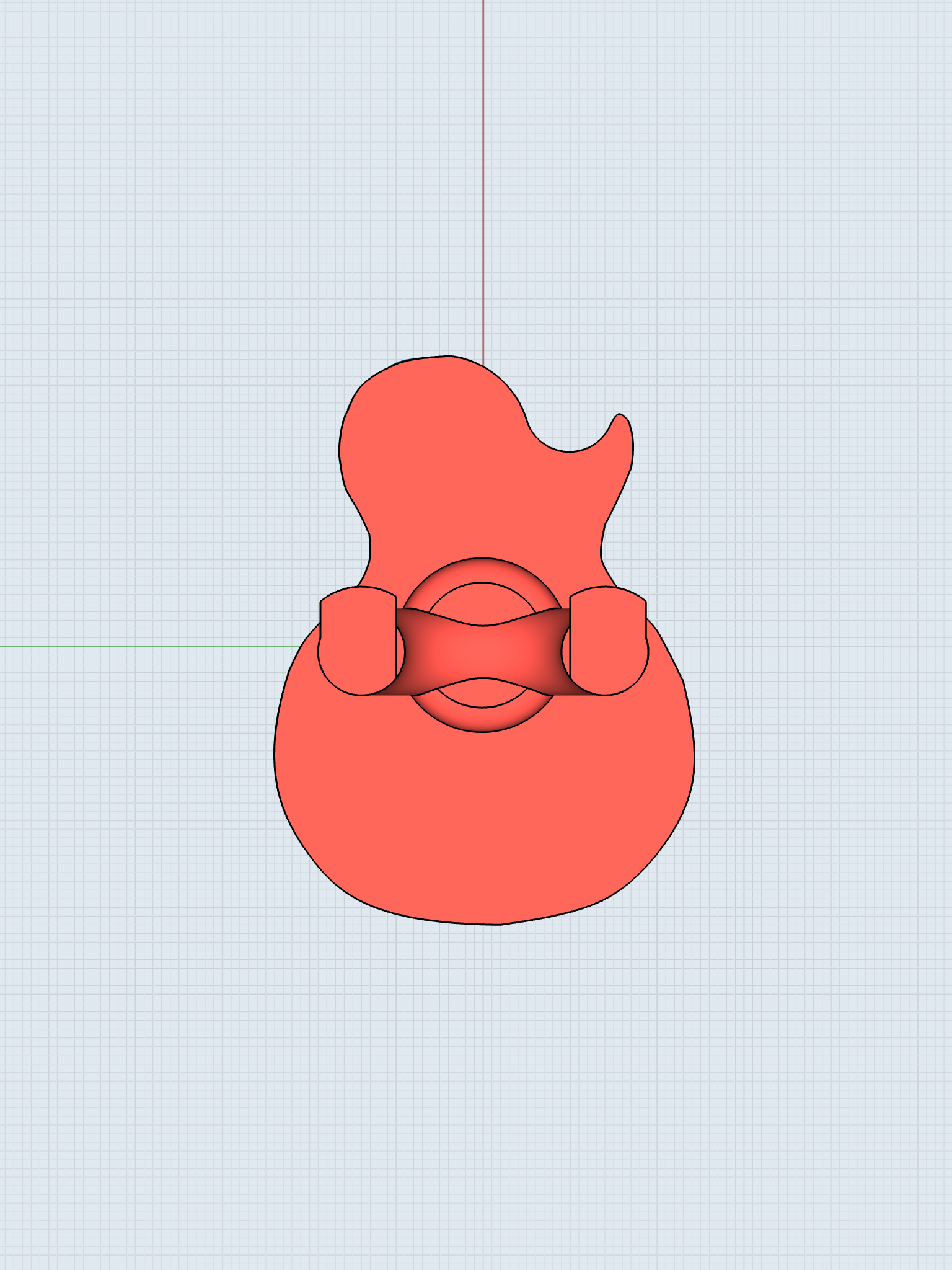 STL file Acoustic Guitar Holder・3D printer design to download・Cults