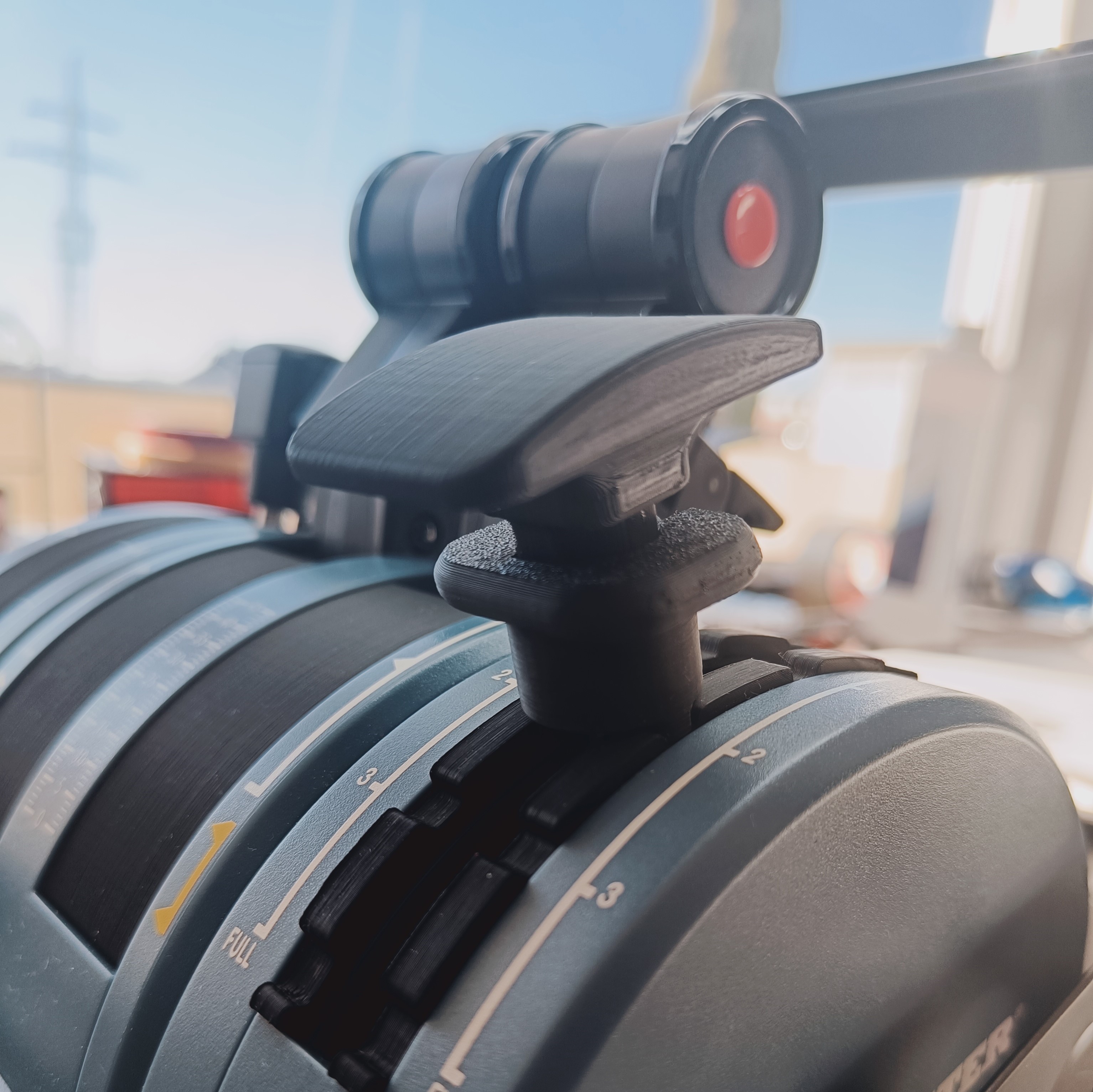 STL file Working A320 Flap Lever for TCA Quadrant - Flight Simulator ...