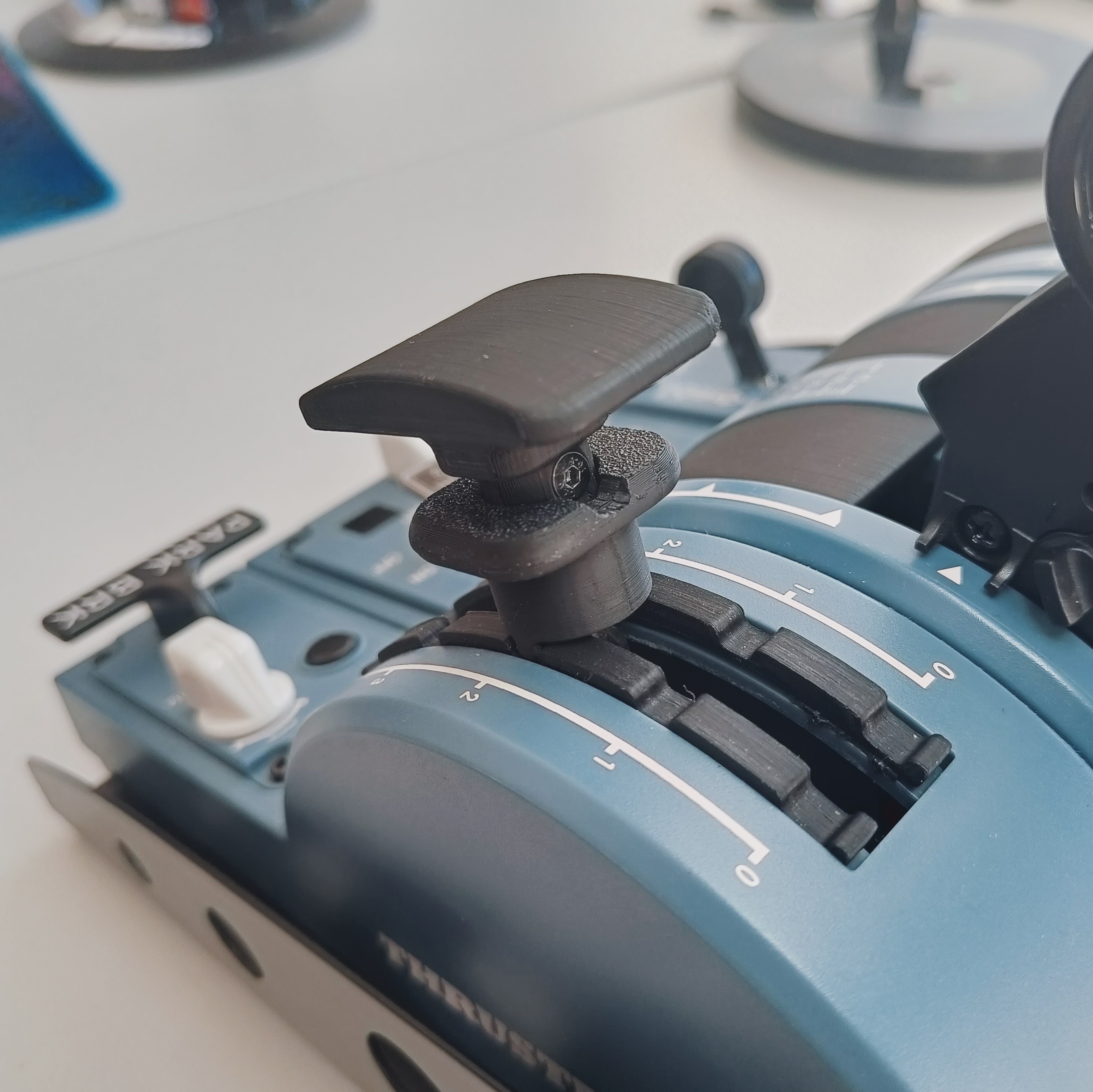 STL file Working A320 Flap Lever for TCA Quadrant - Flight Simulator ...