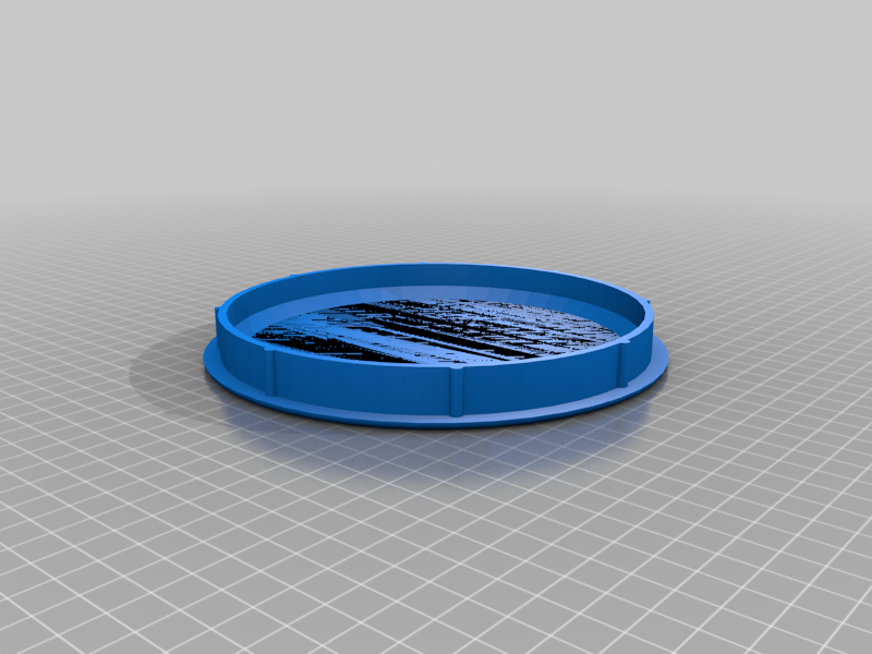 Free 3D file round cover 160 mm 🧑‍🔧・3D print model to download・Cults