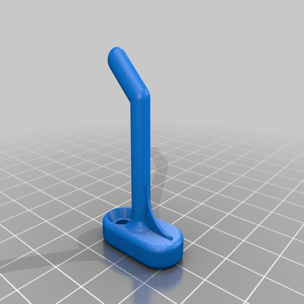Free 3D file A simple wall hook・3D print design to download・Cults
