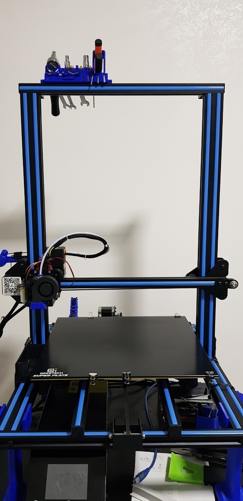 Free 3D file M6 Nozzles and tools holder for 2020 frame (A30, CR-10 ...