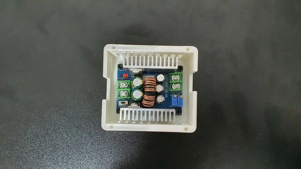 STL file 20A 300W DC-DC Stepdown case・3D printing template to download ...