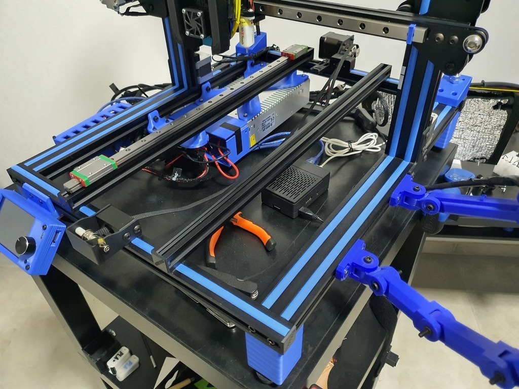 Stl File Geeetech A30 Y Mgn12h Linear Rail Mod・3d Printer Model To