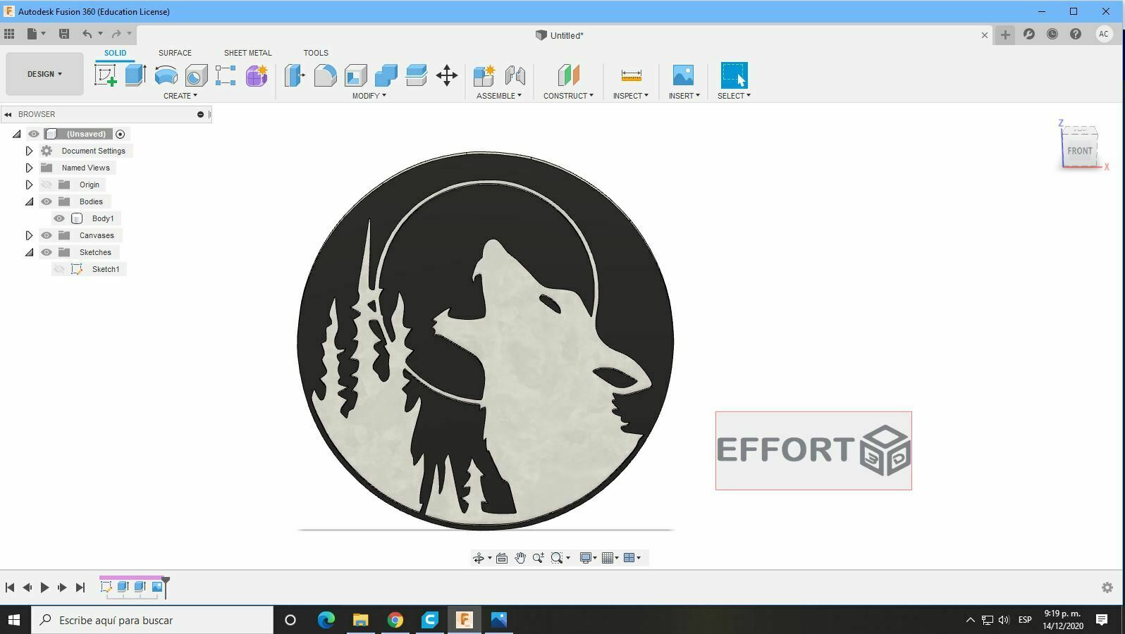 Free STL file 2d wolf・3D print design to download・Cults