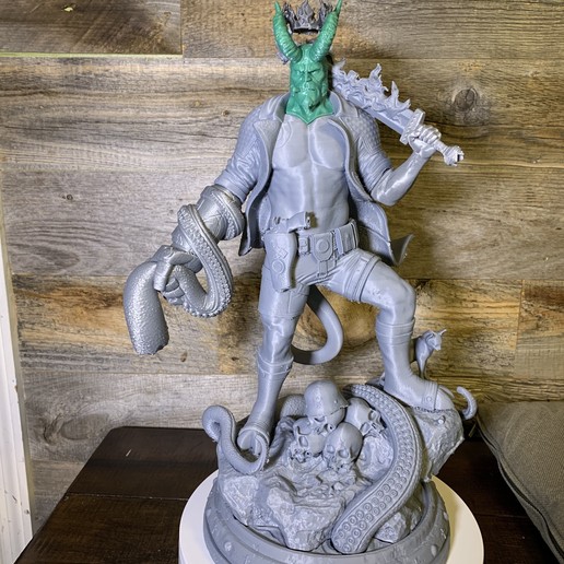 Download STL files Hellboy 3d Model BPRD Comics ・ Cults