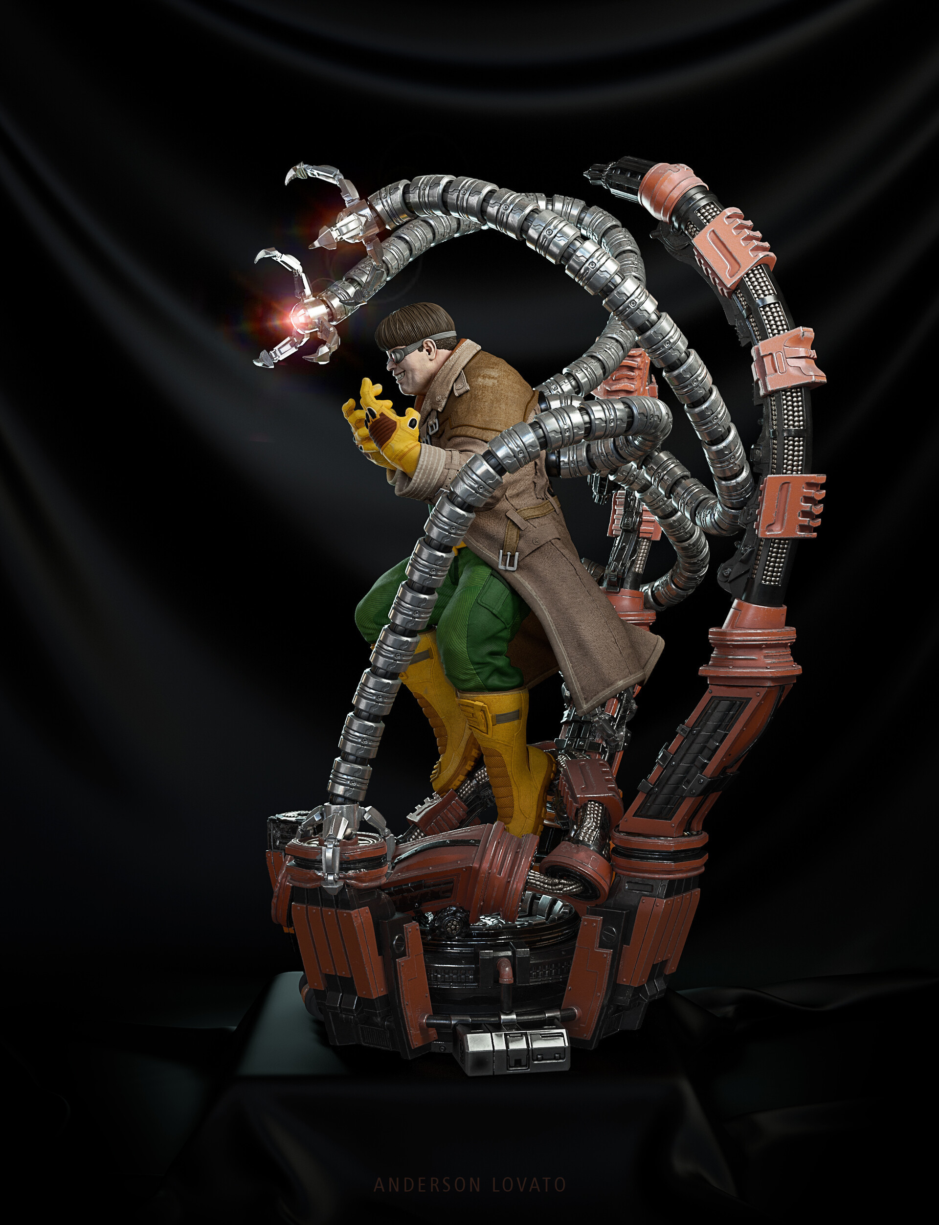 3D file Doc Ock Classic Marvel Spider-man Doctor Octopus, Otto Octavius ...