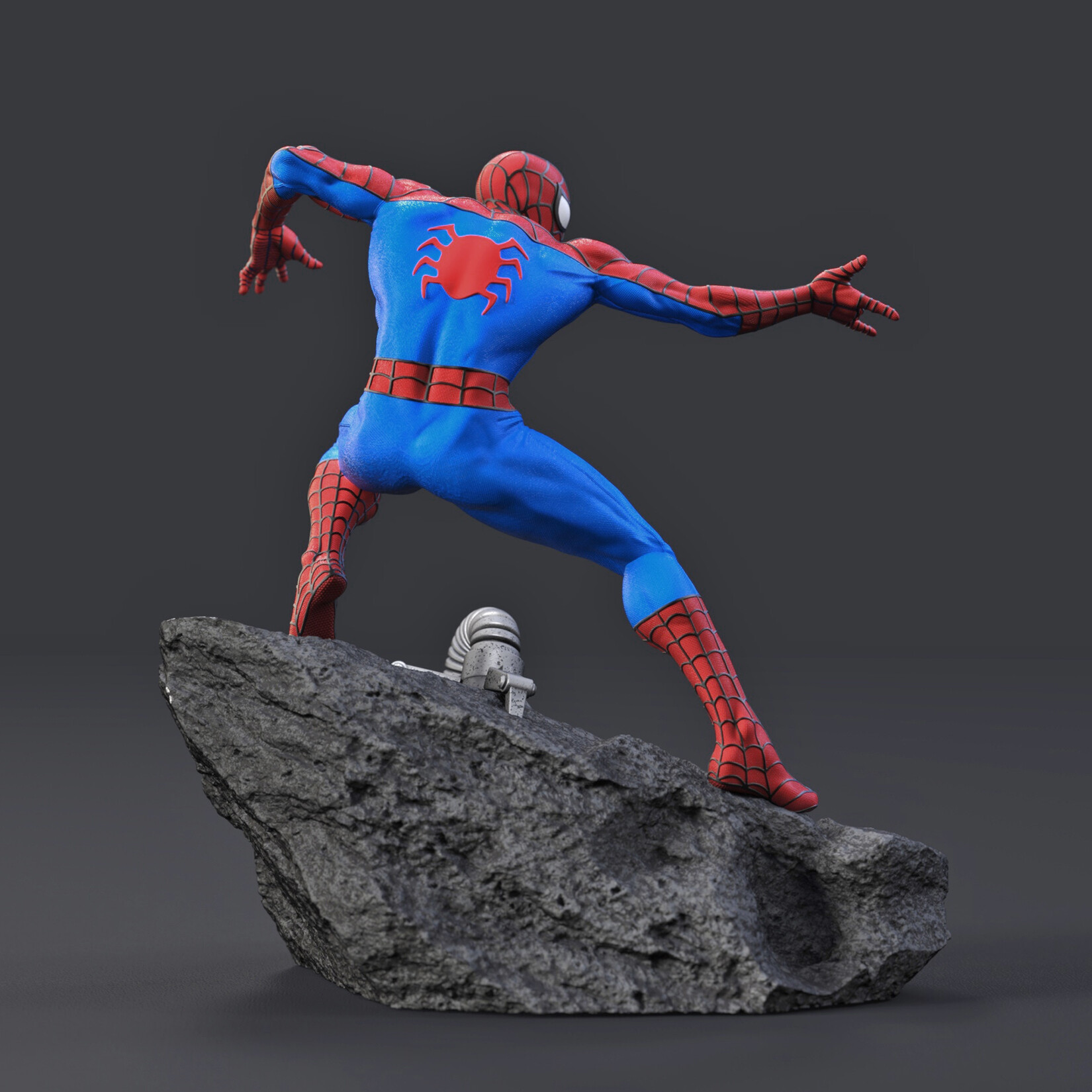 3D file Spider-Man Classic 3d Print Model 🦸‍♂️・3D printer model to download・Cults