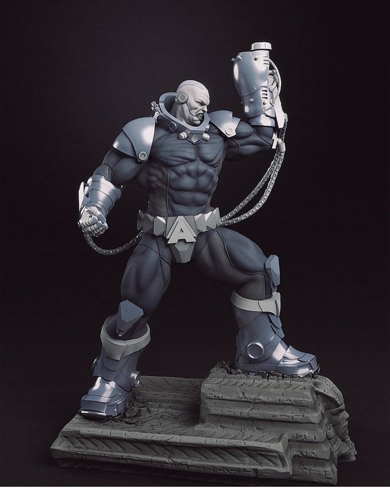 Download STL file Apocalypse X-Men 3D Print Model • 3D printable model ...