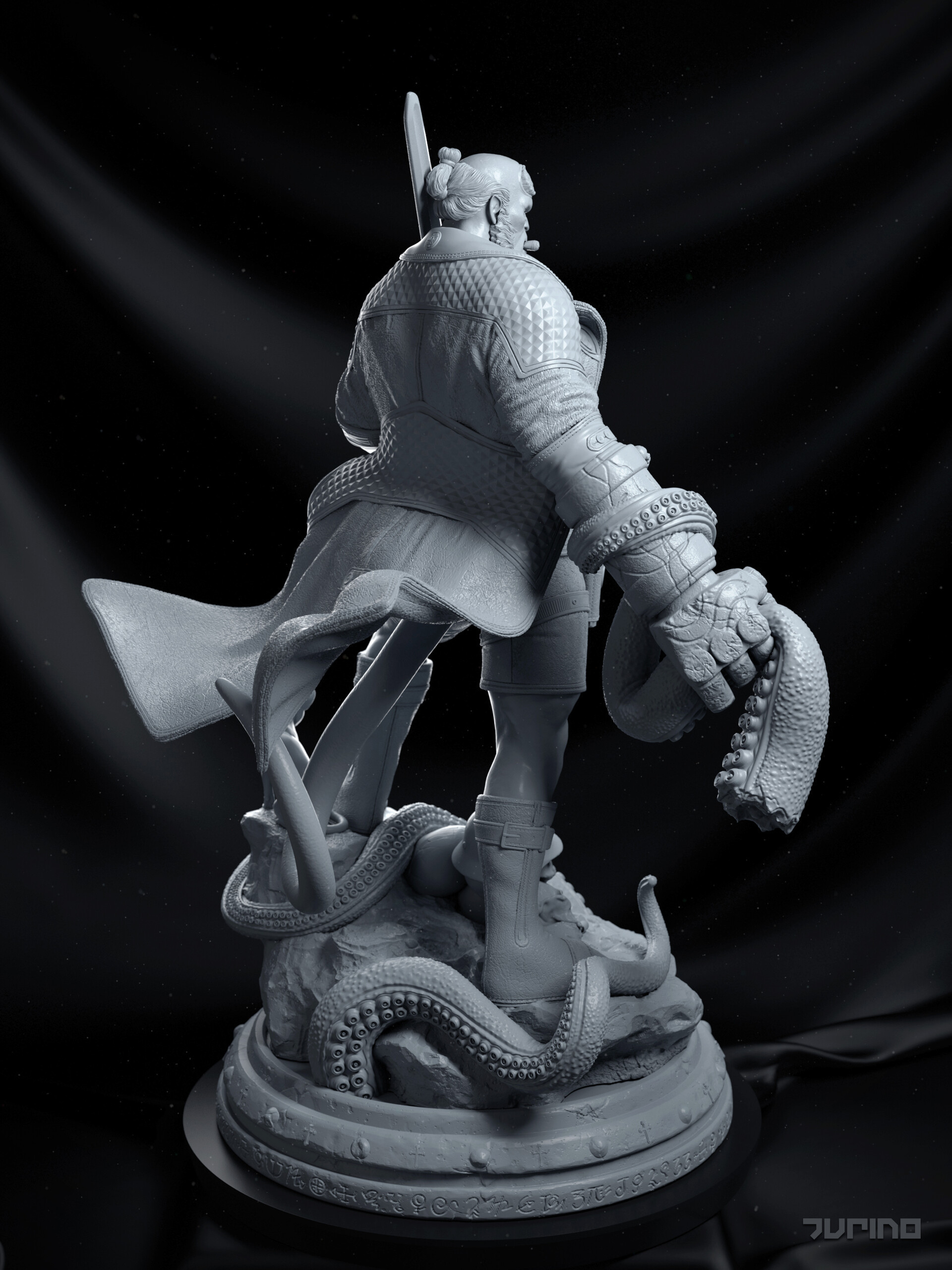 3D-Datei Hellboy 3d Model BPRD Comics 👫・3D-druckbares Design zum ...