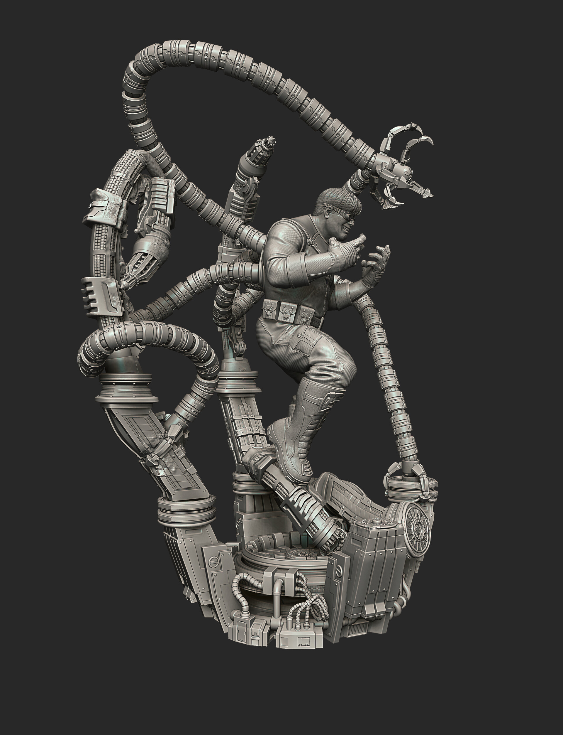 Descargar archivo STL Doc Ock Classic Marvel Spider-man Doctor Octopus ...