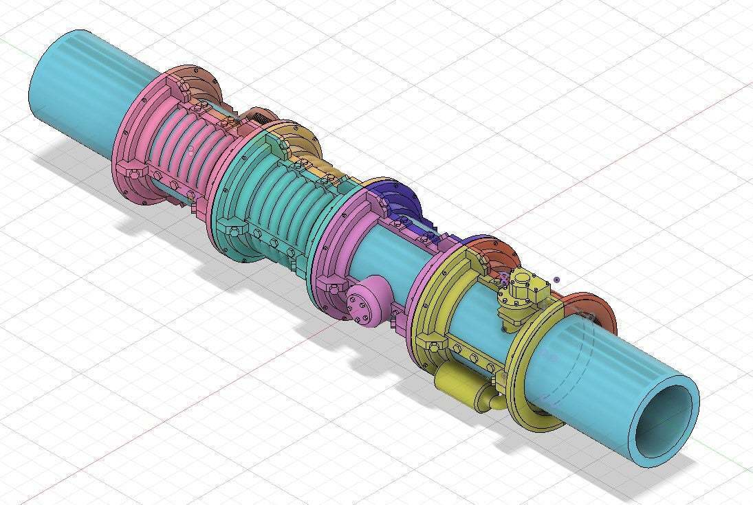 Free STL file Zone Industralis PVC pipe decorations - Set 1・3D print ...