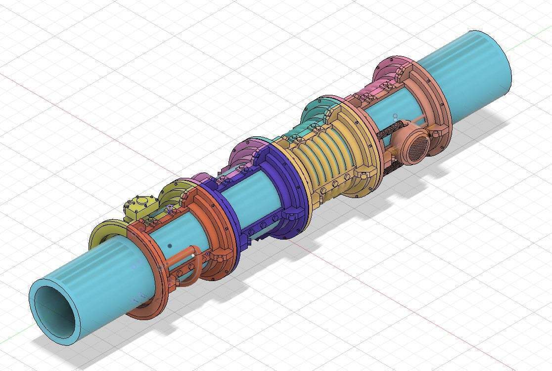 Free STL file Zone Industralis PVC pipe decorations - Set 1・3D print ...