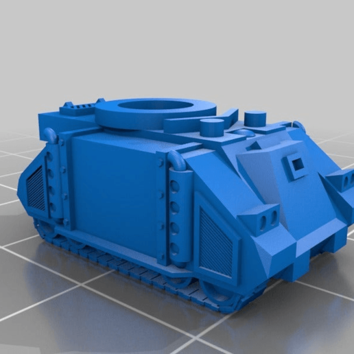 Download free STL file Epically Tiny Martian Predatory Tank ・ Cults