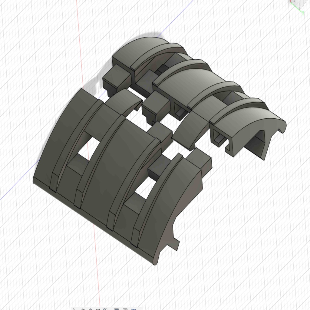 Free 3D file Airsoft - Magpul XTM rail cover - softair・Object to ...