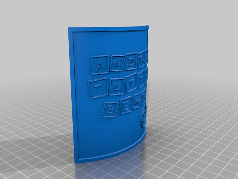 Free 3D file Andrà Tutto Bene - COVID 19 - Lithophane - Litophane ...