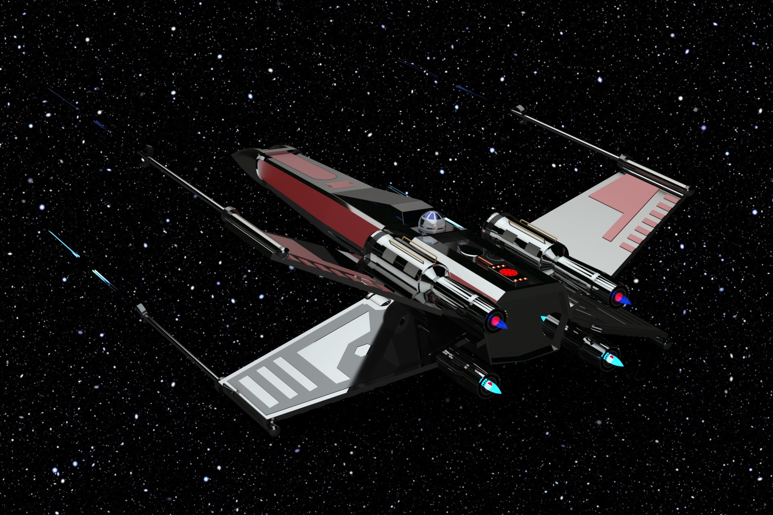 Download STL file Star Wars X - Wing • Design to 3D print ・ Cults