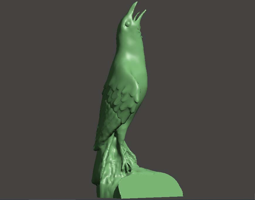 STL file Oriental Magpie aka Kacer 🎨・3D printer design to download・Cults